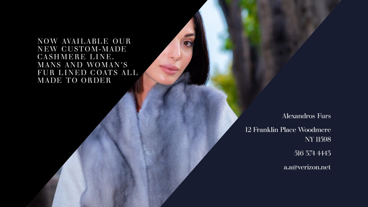 Alexandros Furs - Fur, Leather, Shearling, Cashmere Outerwear ...